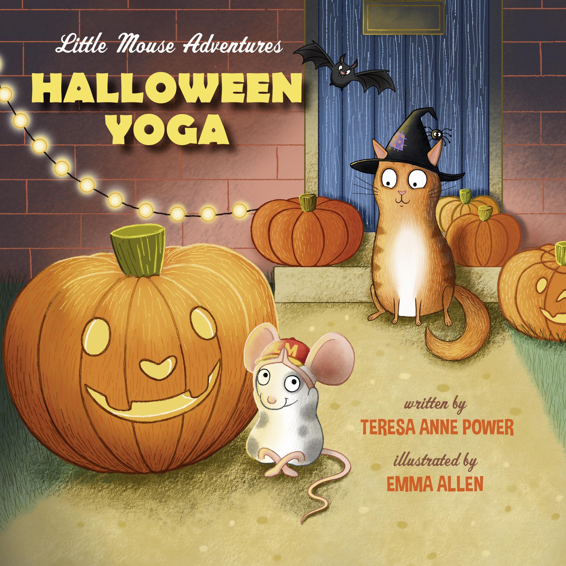 Free Halloween Yoga Coloring Pages - Teresa Power